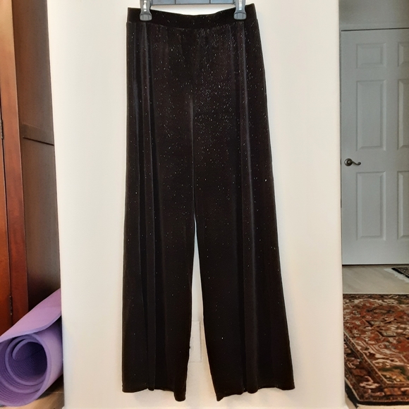 Belle Vere Notte | Pants & Jumpsuits | Belle Vere Notte Black Sparkly ...